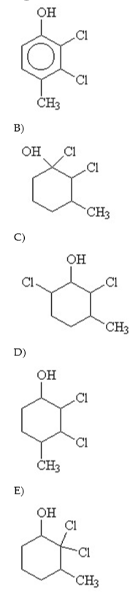 Phenol Condensed Structural Formula